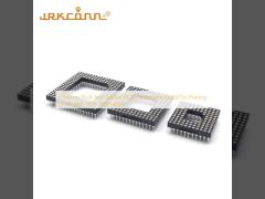 1.27mm PGA Testsok Gold Verguld 96P 132P 168P 400P Contactclip Materiaal Berylliumkoper C17200 voor Nauwkeurige Metingen