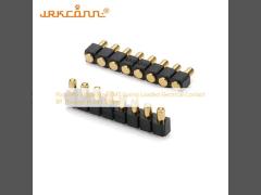 4P Brass Pogo Pin Connector with Nickel Gold Plating for PCB