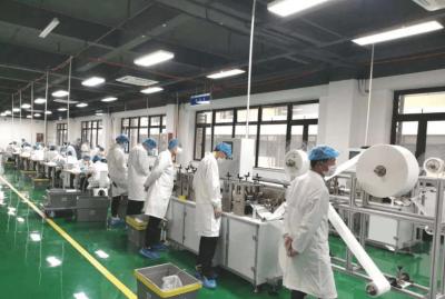中国 安定性が高い220VAC機械を作る3つの層マスク 販売のため