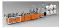 China 3D KN95 Face Mask Making Machine for sale