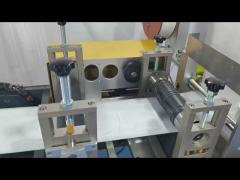 Earloop Facial Flat Mask Machine / 3 Ply Nonwoven Face Mask Machines / 3 Layers Mask Making Machine