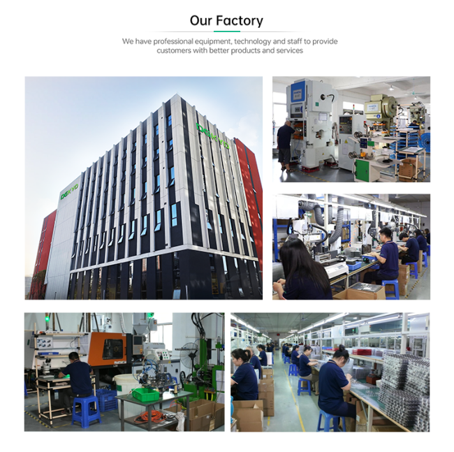 High-Frequency Gold-Plated 6U Network Port Ethernet RJ45 Connector - Technical Diagram 6