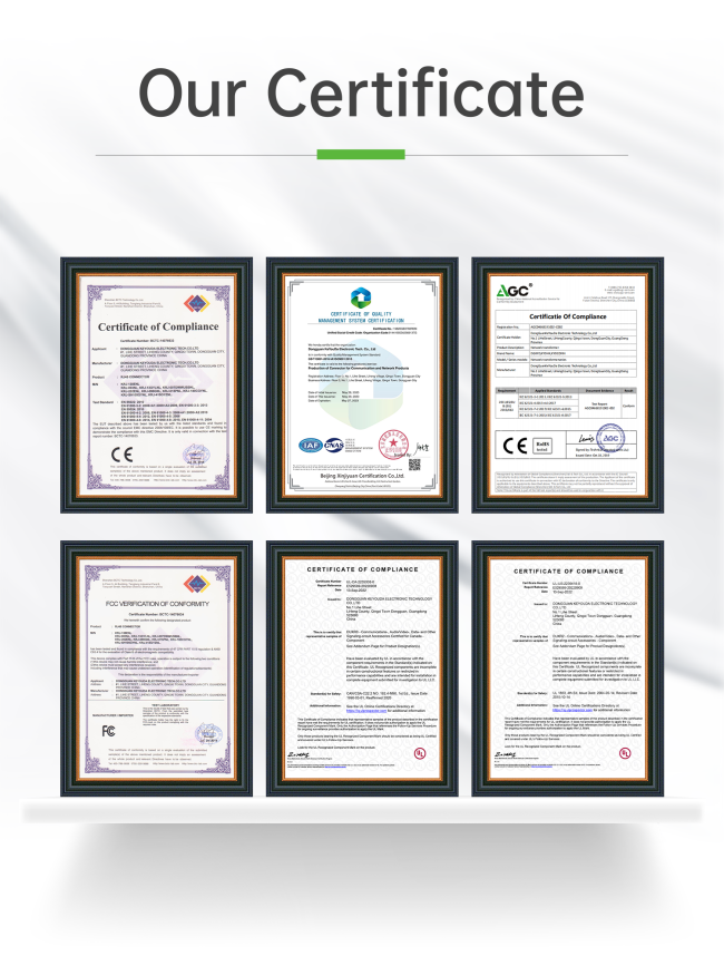 Shielding detail of RJ45 Modular Jack