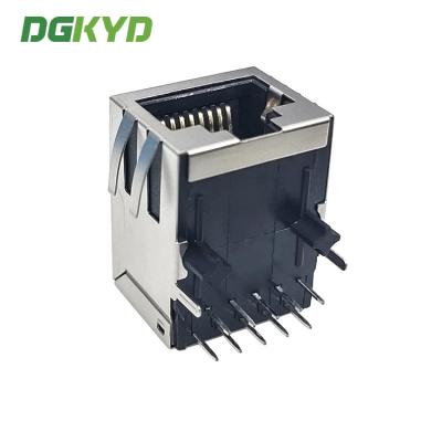 China Van de havenpcb van DGKYD111Q068HWA1D Gigabit lightless enige van het de schakelaar in-line netwerk de contactdoos modulaire hefboom RJ45 Te koop