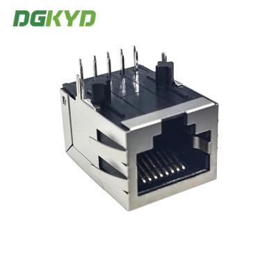 China Van de havenpcb van DGKYD111Q068HWA1D Gigabit lightless enige van het de schakelaar in-line netwerk de contactdoos modulaire hefboom RJ45 Te koop