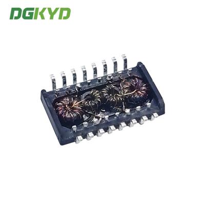 中国 KH1608PR 100BASE-TXの極めて薄いイーサネット変圧器100Mのイーサネット フィルター16PIN SMD 販売のため