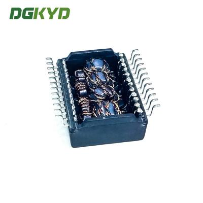 중국 KTGP2404SR 1000BASE-TX 통합 이더넷 트랜스 기가비트 이더넷 필터 포 24PIN SMD 판매용