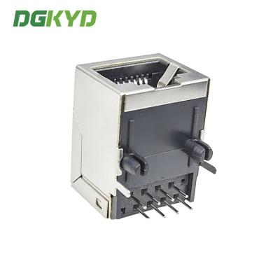 China DGKYD59211118GWA3DY1027 Single-Cell RJ45 Connector, No Light, No Wings, 8P8C, No Filter, Network Interface for sale