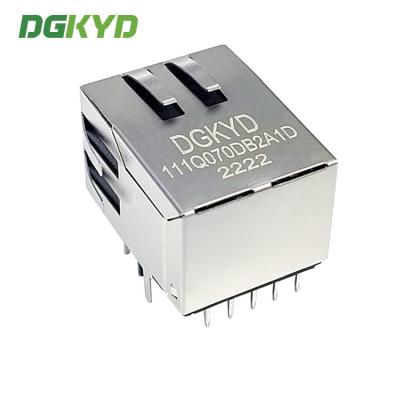 中国 DGKYD111Q070DB2A1D イーサネット RJ45 ソケット 1000BASE-TX 内蔵トランス g/Y 販売のため