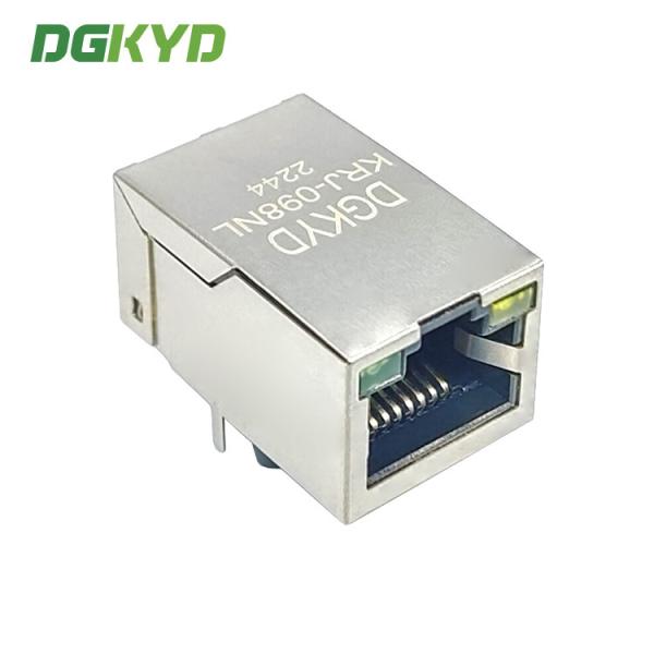 Il rubinetto-Su Jack modulare RJ45 con il trasformatore ha integrato la magnetica 100M, 25.4mm