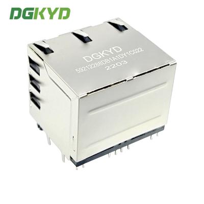 China RJ45-multipoortcontactdoos met afgeschermde modulaire blokinterface Te koop