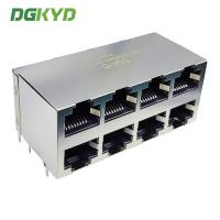 China Multiport RJ45 Socket With Shielded Data Communication Interface for sale