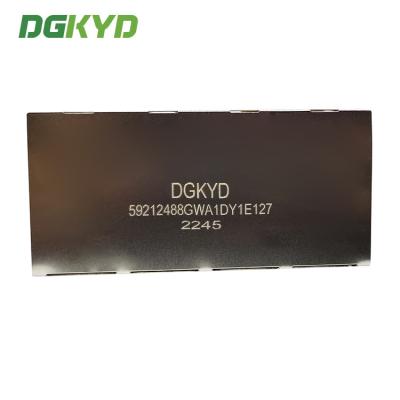 China DGKYD59212488GWA1DY1E127 RJ45 Multiport Socket with Shielded Data Communication Interface for sale