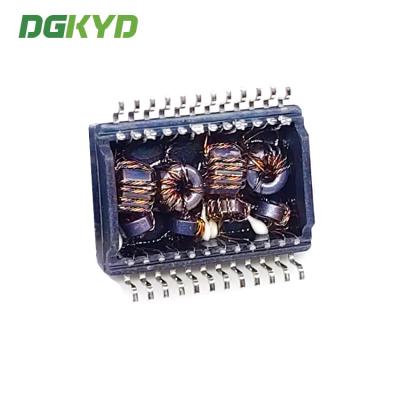 China Filtro do isolamento dos ethernet do transformador da rede do gigabit de KHGP2404SR 1000BASE-TX à venda