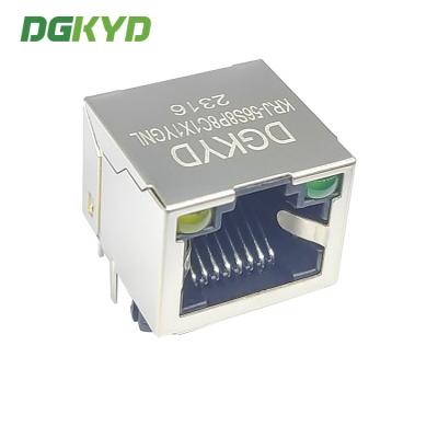 중국 필터 없는 KRJ-56S8P8C1X1YGNL 8P8C 실드형 커넥터 판매용