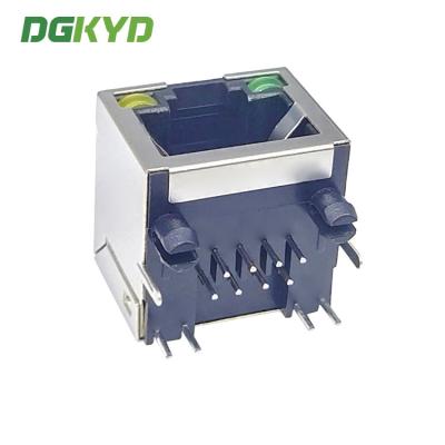 중국 필터 없는 KRJ-56S8P8C1X1YGNL 8P8C 실드형 커넥터 판매용