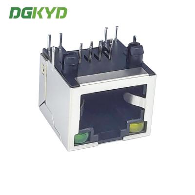 중국 필터 없는 KRJ-56S8P8C1X1YGNL 8P8C 실드형 커넥터 판매용