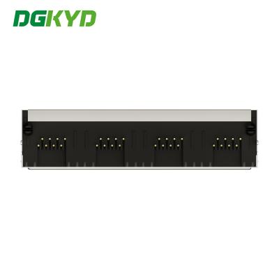 China RJ 45 Panel Interface Connecte Cat6 PCB Jack Ethernet RJ45 Female Connector DGKYD561488GWA1DY1022 for sale