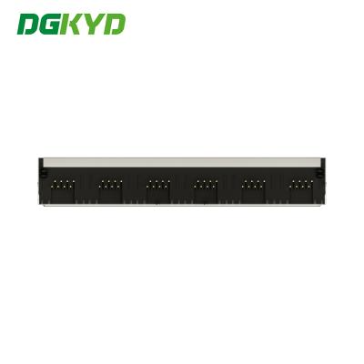 중국 DGKYD561688GWA1D9Y1022 금속 보호형 RJ45 다중 포트 커넥터 이더넷 인터페이스 판매용
