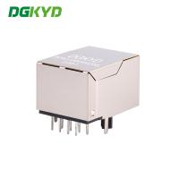 China KRJ-060WDNL RJ45 Power Grid Interface Connector with Filter - 8 Position, 21.3mm Length, 10/100 BASE-T/TX for sale