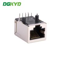 China KRJ-060WDNL RJ45 Power Grid Interface Connector with Filter - 8 Position, 21.3mm Length, 10/100 BASE-T/TX for sale