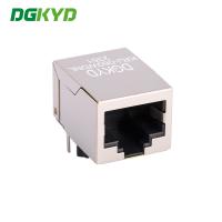 China KRJ-060WDNL RJ45 Power Grid Interface Connector with Filter - 8 Position, 21.3mm Length, 10/100 BASE-T/TX for sale