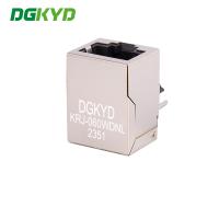 China KRJ-060WDNL RJ45 Power Grid Interface Connector with Filter - 8 Position, 21.3mm Length, 10/100 BASE-T/TX for sale