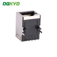 China KRJ-060WDNL RJ45 Power Grid Interface Connector with Filter - 8 Position, 21.3mm Length, 10/100 BASE-T/TX for sale