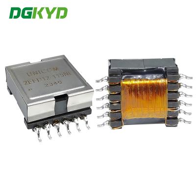 China KEFD2041SR Ethernet Isolationstransformator 12 Pins SMD geschütztes 100 Mbps Netzwerk zu verkaufen