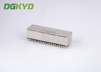 Chine Le métal a protégé 1000 connecteurs bas de l'Ethernet rj45 de giga de port de quadruple, sans LED à vendre