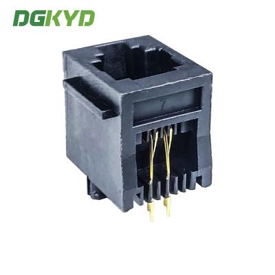China DGKYD5222E1164IWA1DY1 RJ11 Connector Crystal Head Network Cable Interface Without Light for sale