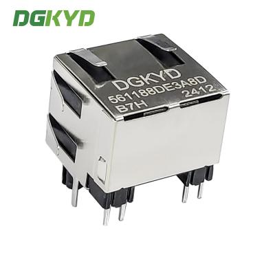 중국 라이트와 날개 FR52 재료 통신 인터페이스 DGKYD561188DE3A8DB7H와 함께 RJ45 직선 56 판매용