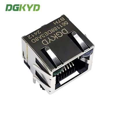 중국 라이트와 날개 FR52 재료 통신 인터페이스 DGKYD561188DE3A8DB7H와 함께 RJ45 직선 56 판매용