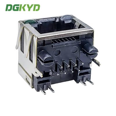 중국 라이트와 날개 FR52 재료 통신 인터페이스 DGKYD561188DE3A8DB7H와 함께 RJ45 직선 56 판매용