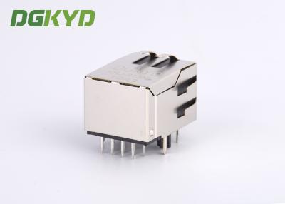 China RJ45 Magnetics Connector , Megabit Ethernet Network Rj45 Shielded Plug, G/Y for sale