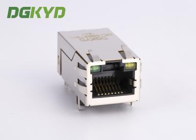 Chine Magnetics intégré à angle droit de module de connecteur du gigabit 1000Mb RJ45 de longueur de 33mm à vendre