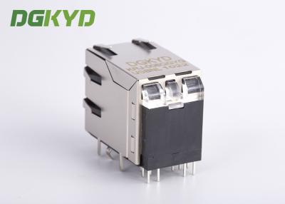 Chine Connecteur d'USB RJ45 de bouclier en métal avec le transformateur de Gigabit Ethernet à vendre