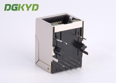 China China Supplier Cat5 Megabit Integrated Magnetic RJ45 Connector Female Jack for sale