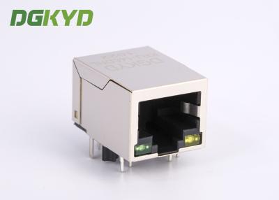 China China Supplier Cat5 Megabit Integrated Magnetic RJ45 Connector Female Jack for sale