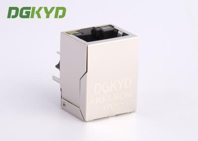 China China Supplier Cat5 Megabit Integrated Magnetic RJ45 Connector Female Jack for sale