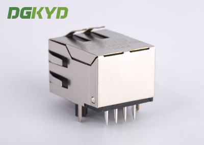 중국 트랜스 Ethernet 케이블 연결기와 옳은 각 10 / 100 토대 RJ45 모듈러 잭 판매용