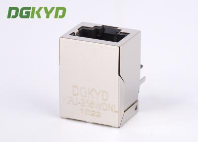 Cina Ethernet femminile schermata Jack di magnetica RJ45 di comunicazione ad angolo retto del connettore in vendita