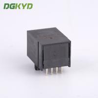 China 1x1 Side Entry Tab Down RJ45 Connector Female Ethernet Socket 21.3mm Length 8-Port for Network Switch for sale