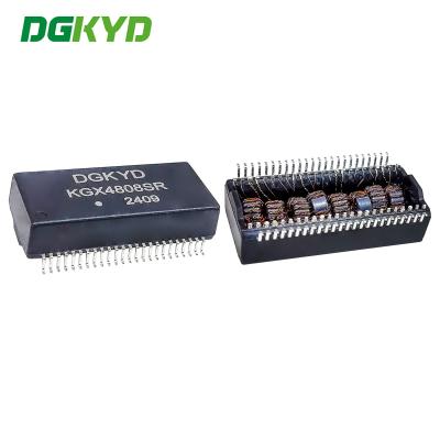 China KGX4808SR 1000M Base-T Transformador de Rede Ethernet Filtro de Isolamento Ethernet Transformador SMD à venda