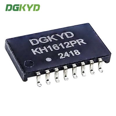China KH1612PR 100M Transformador de red base-T Ethernet Filtro de aislamiento Ethernet Transformador SMD en venta