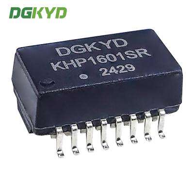 China KHP1601SR 100M Transformador de red base-T Ethernet Filtro de aislamiento Ethernet Transformador SMD en venta