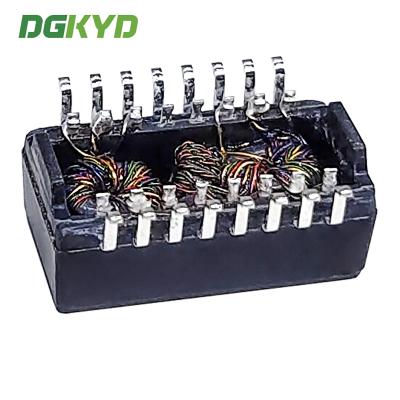 China KHP1601SR 100M Transformador de red base-T Ethernet Filtro de aislamiento Ethernet Transformador SMD en venta