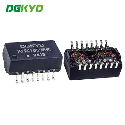 China KHX1653SR 100M Base-T Transformador de Rede Ethernet Filtro de Isolamento Ethernet Transformador SMD à venda