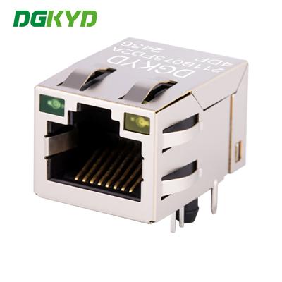 China DGKYD211B073FD2A4DP RJ45 Stecker POE Schnittstelle TAB-UP Ethernet Filter zu verkaufen