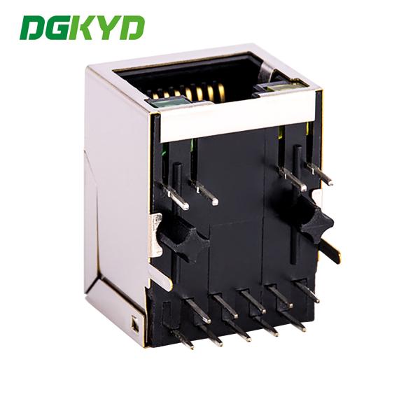 Énergie de POE RJ45 prise de connexion 100 Mbps câble Ethernet connecteur à tête cristalline KRJ-69BPOEGYNL